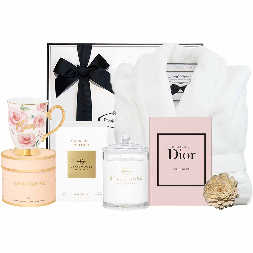 Mum's Little Book of Dior & Robe Pamper Hamper | Gift For Mum